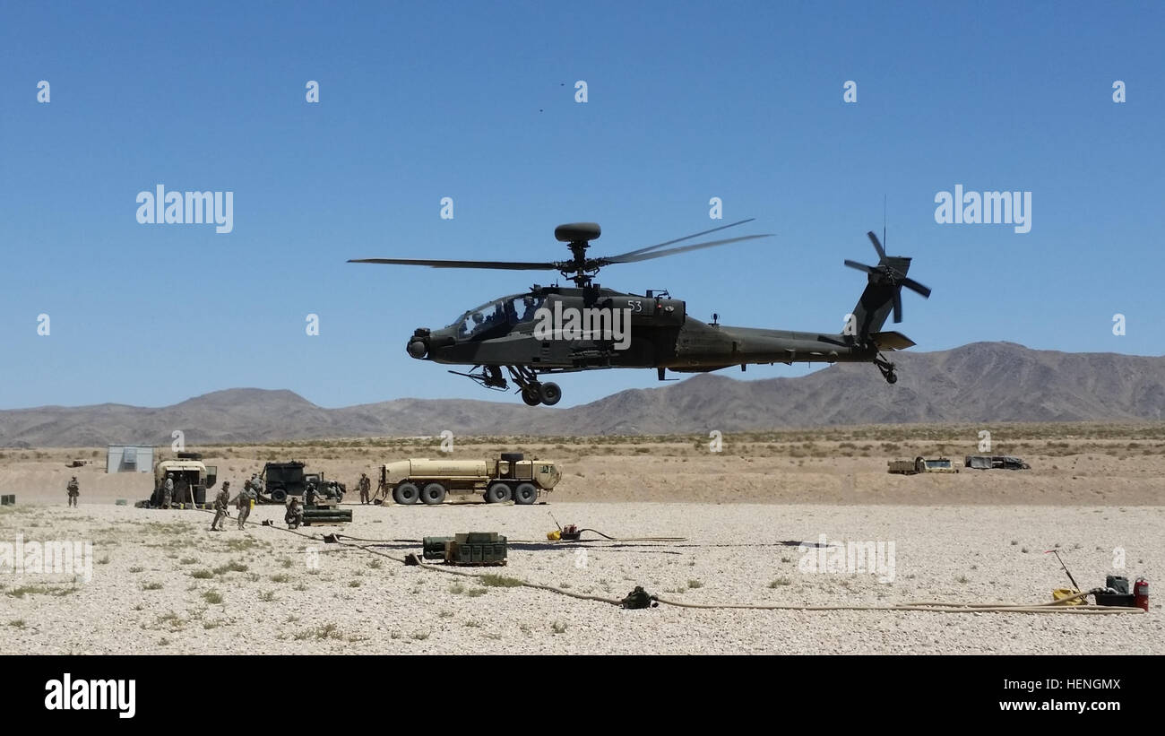 An AH-64E Apache from 1st Battalion, 25th Aviation Regiment, 25th ...