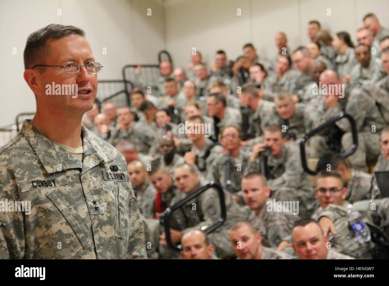 Maj. Gen. David J. Conboy , the commanding general of the 416th Theater ...