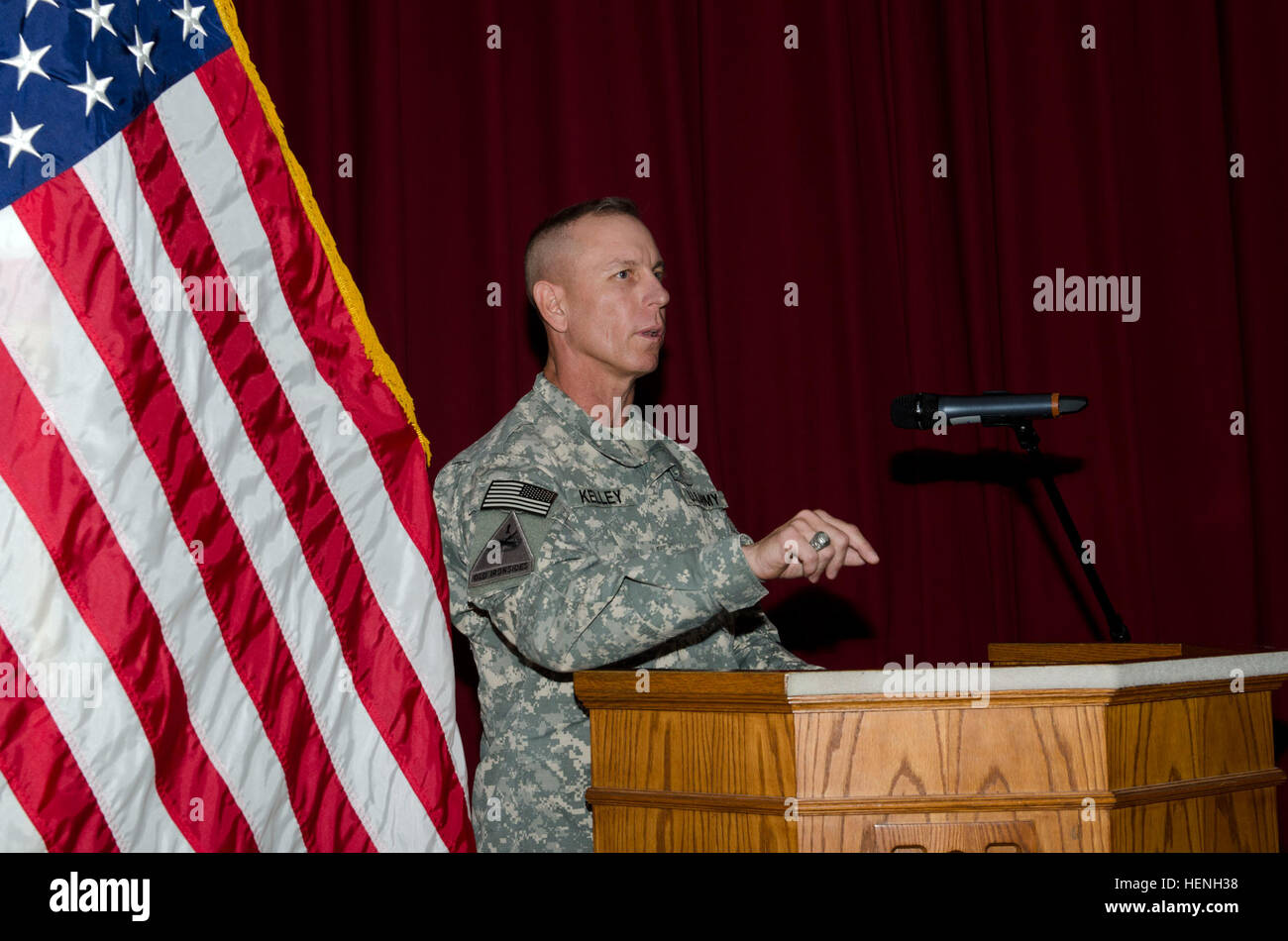 Command Sgt. Maj. Ronnie Kelley, command sergeant major, U.S. Army ...