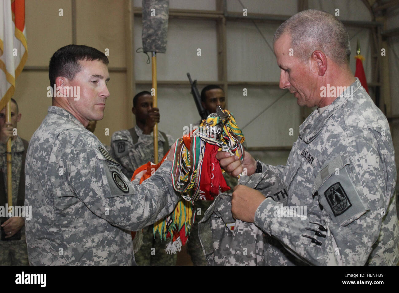 40th expeditionary signal battalion hi-res stock photography and images ...