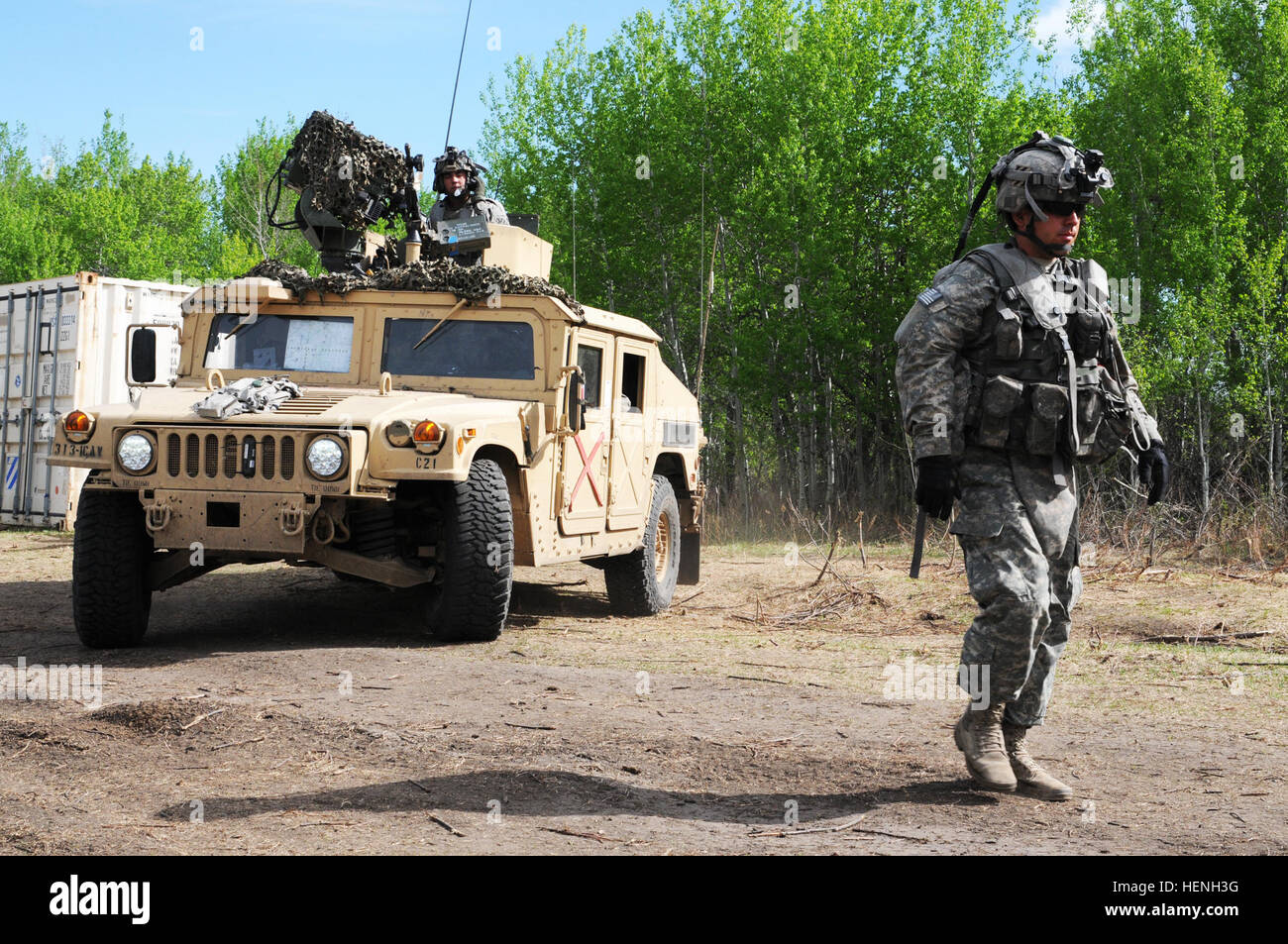Soldiers of the 3rd Squadron, 1st Cavalry Regiment, 3rd Infantry ...