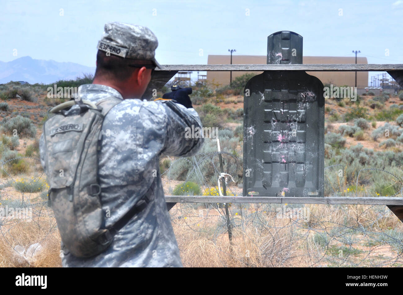 Army Reservist Staff Sgt. Allan Desiderio, 814th Military Police ...