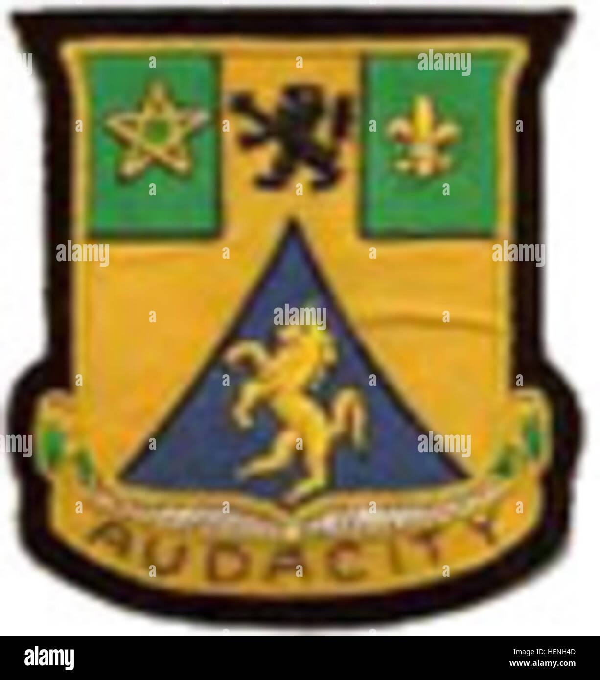 Patch 82nd Armored Reconnaissance Battalion HHT Details Stock Photo - Alamy