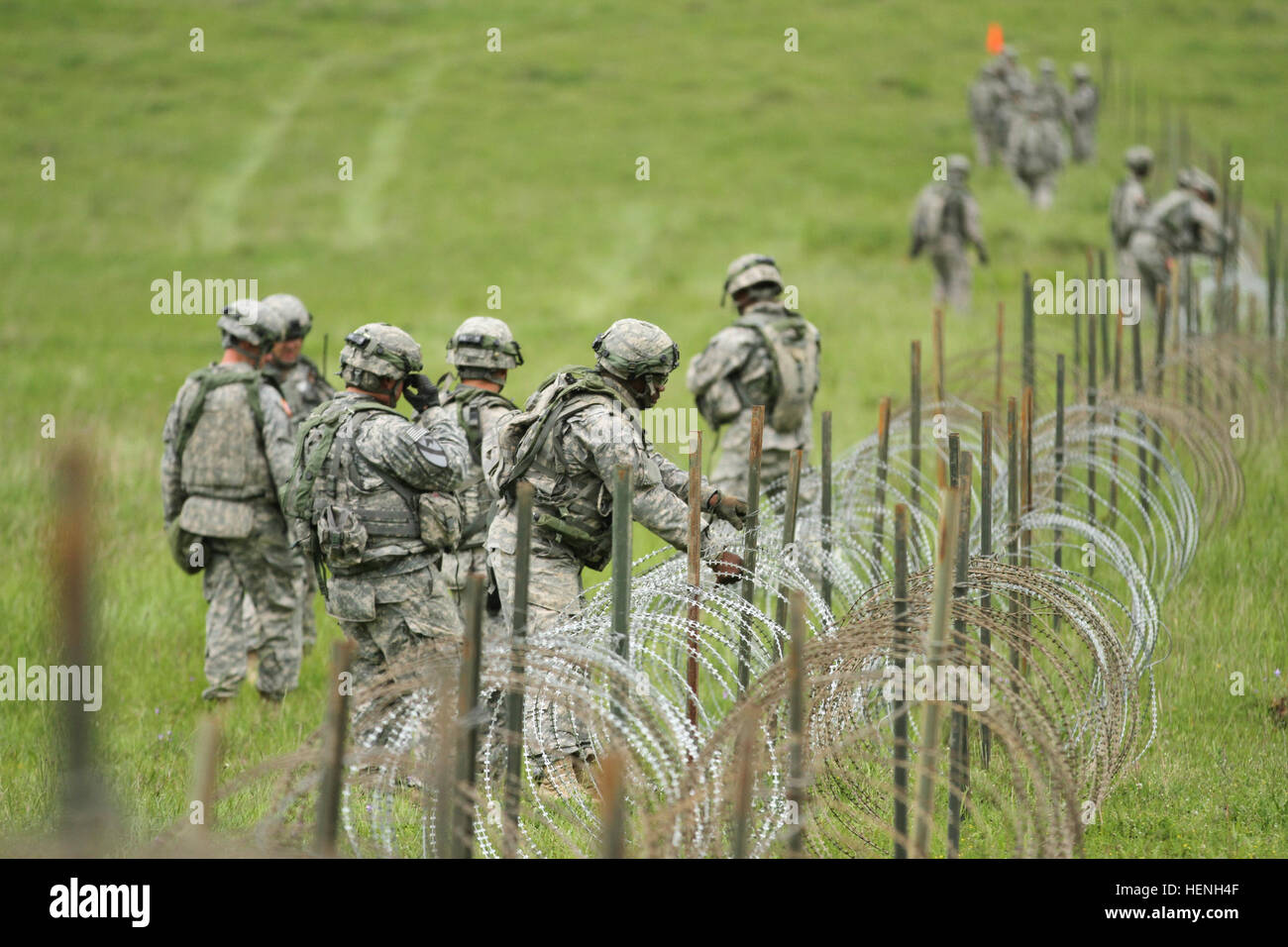 Soldiers from Company B, 91st Brigade Engineer Battalion, 1st Brigade ...