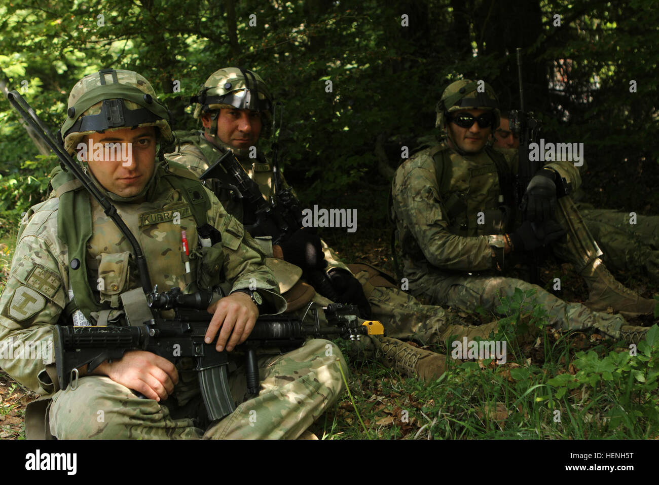 Georgian defense force hi-res stock photography and images - Alamy