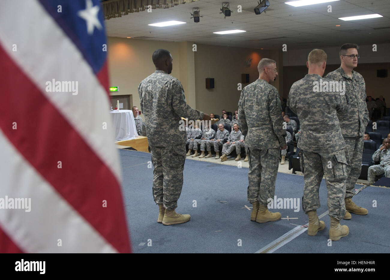 Brig. Gen. Duane A. Gamble, deputy commander of the 1st Sustainment ...