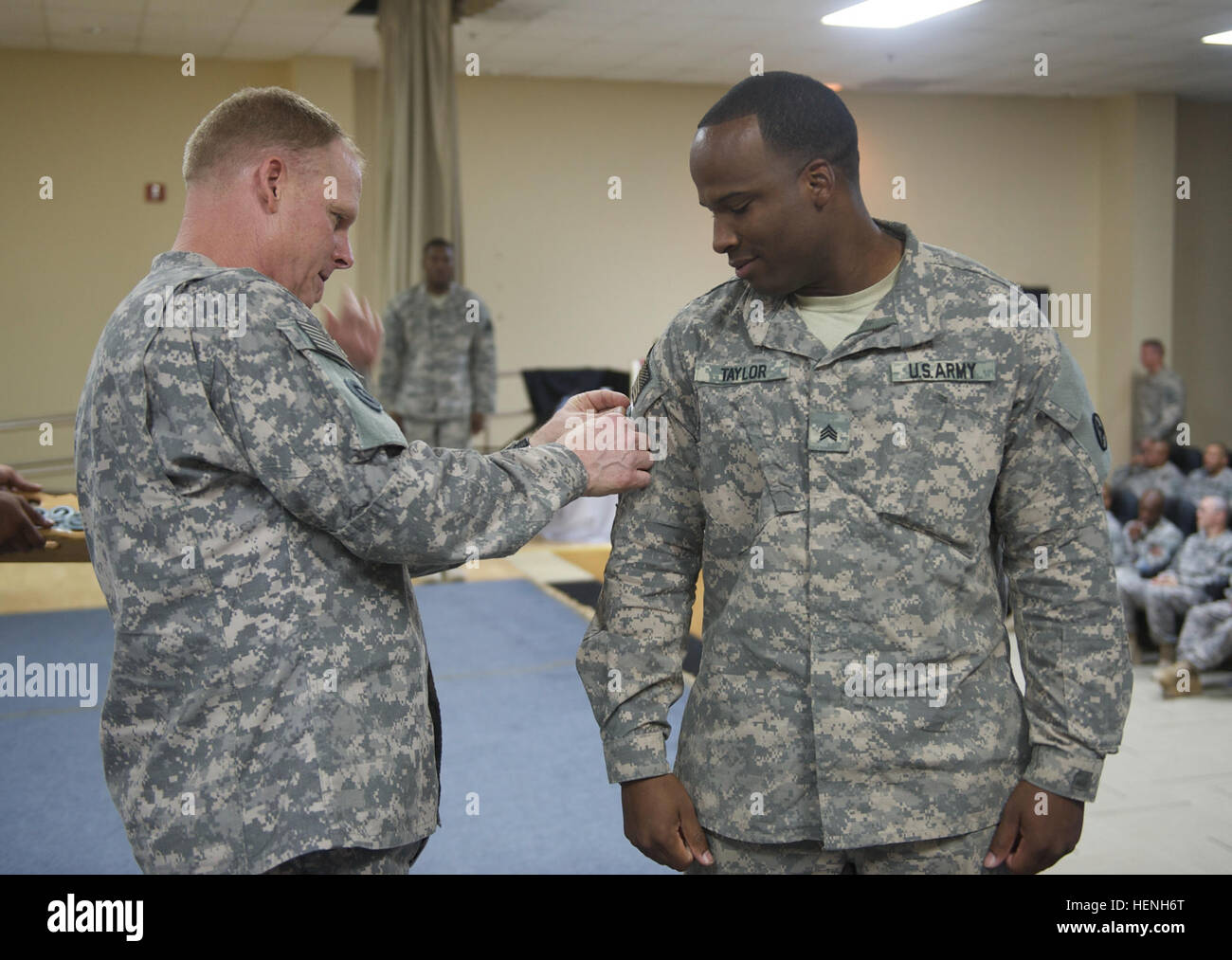 Brig. Gen. Duane A. Gamble, deputy commander of the 1st Sustainment ...