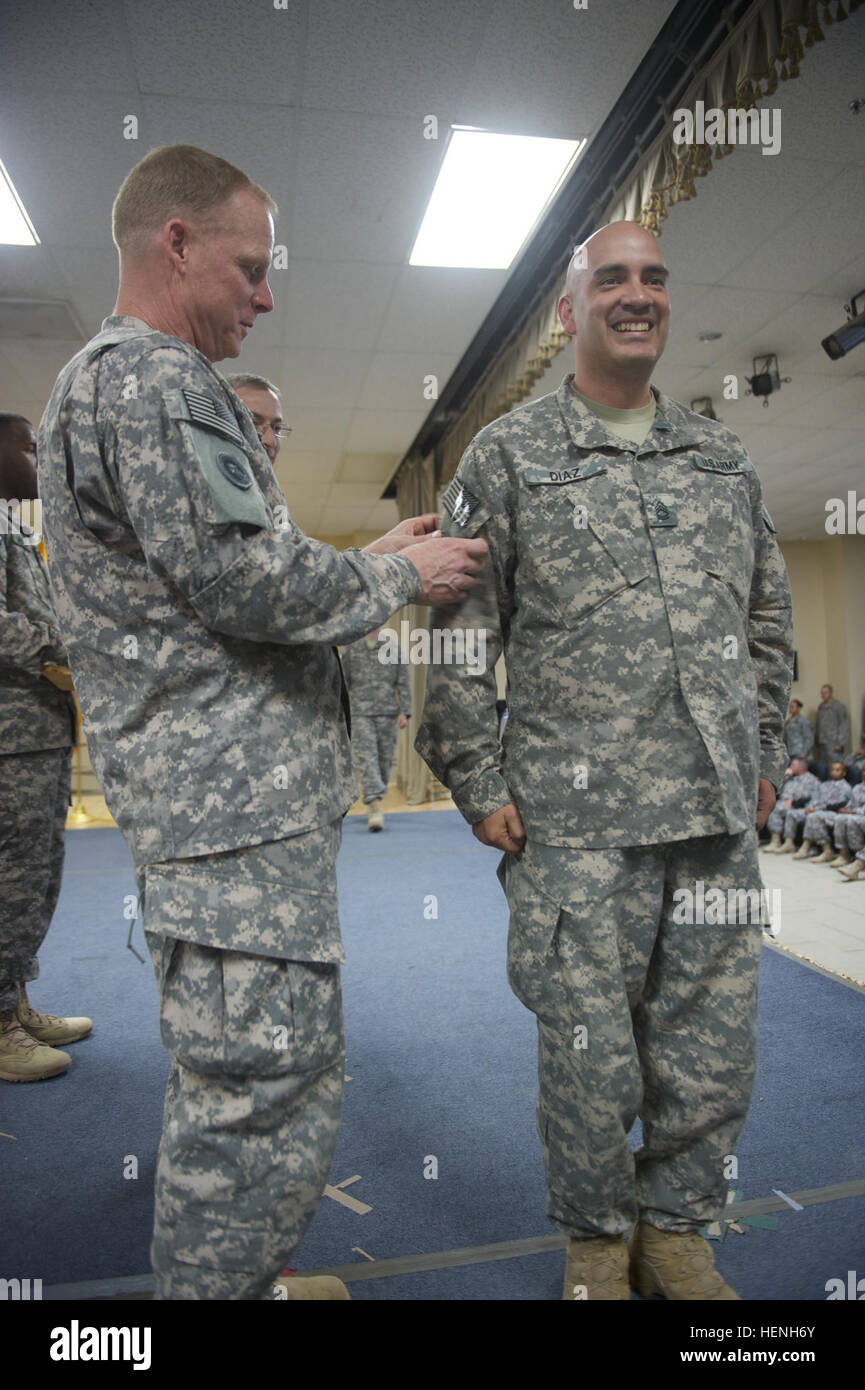 Brig. Gen. Duane A. Gamble, deputy commander of the 1st Sustainment ...