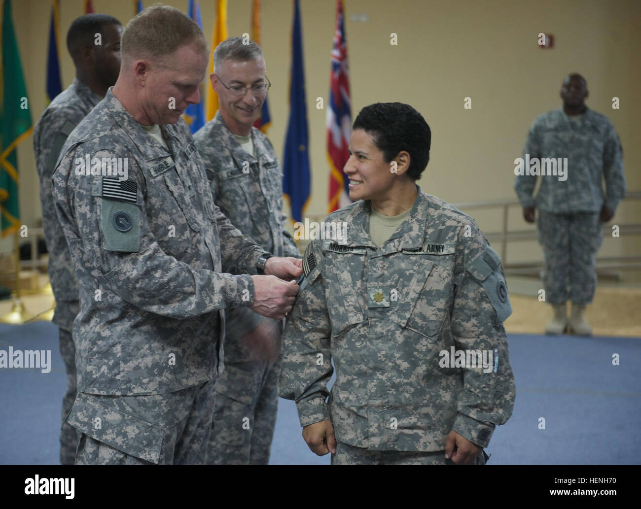 Brig. Gen. Duane A. Gamble, deputy commander of the 1st Sustainment ...