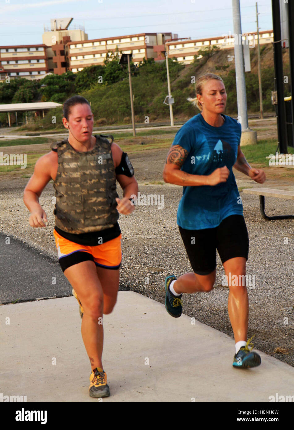 Spc. Crystal Pittman, a Joint Task Force Guantanamo Soldier with the ...