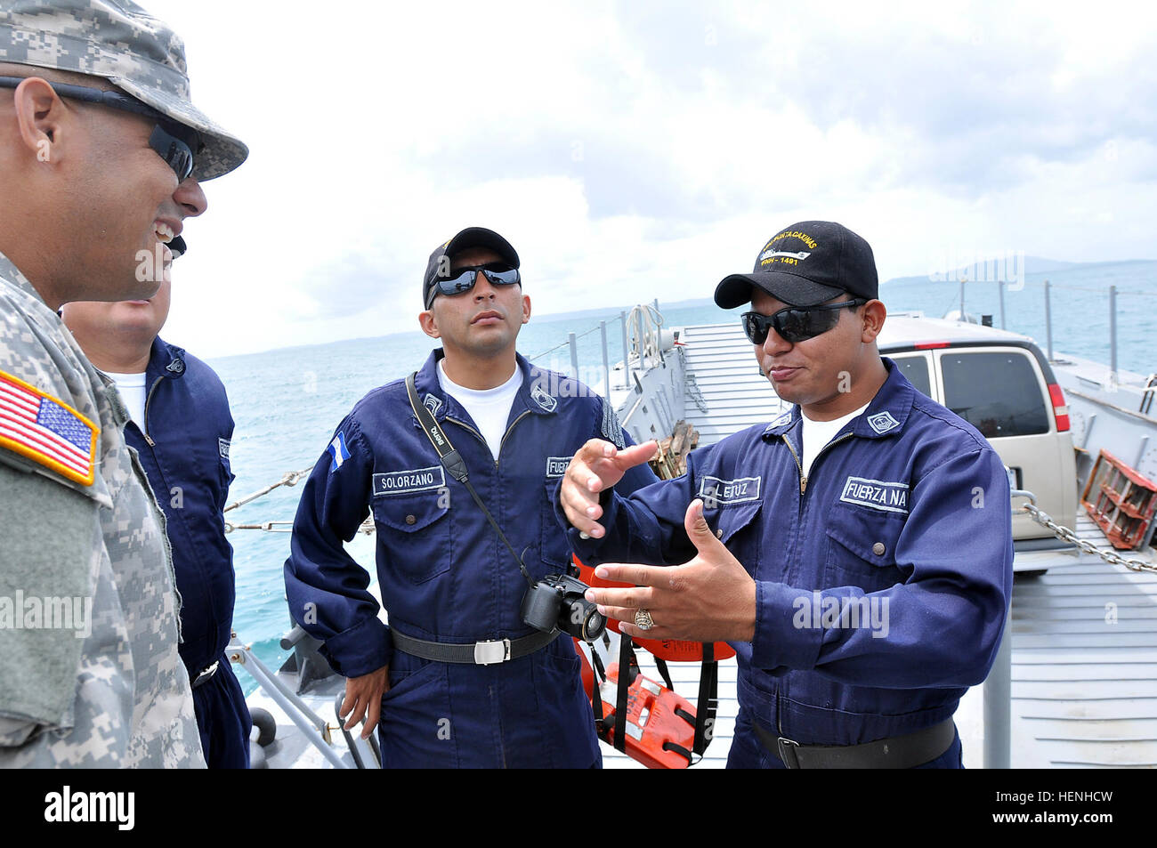 State Partnership Program (SPP) partners of the Honduran navy had the ...