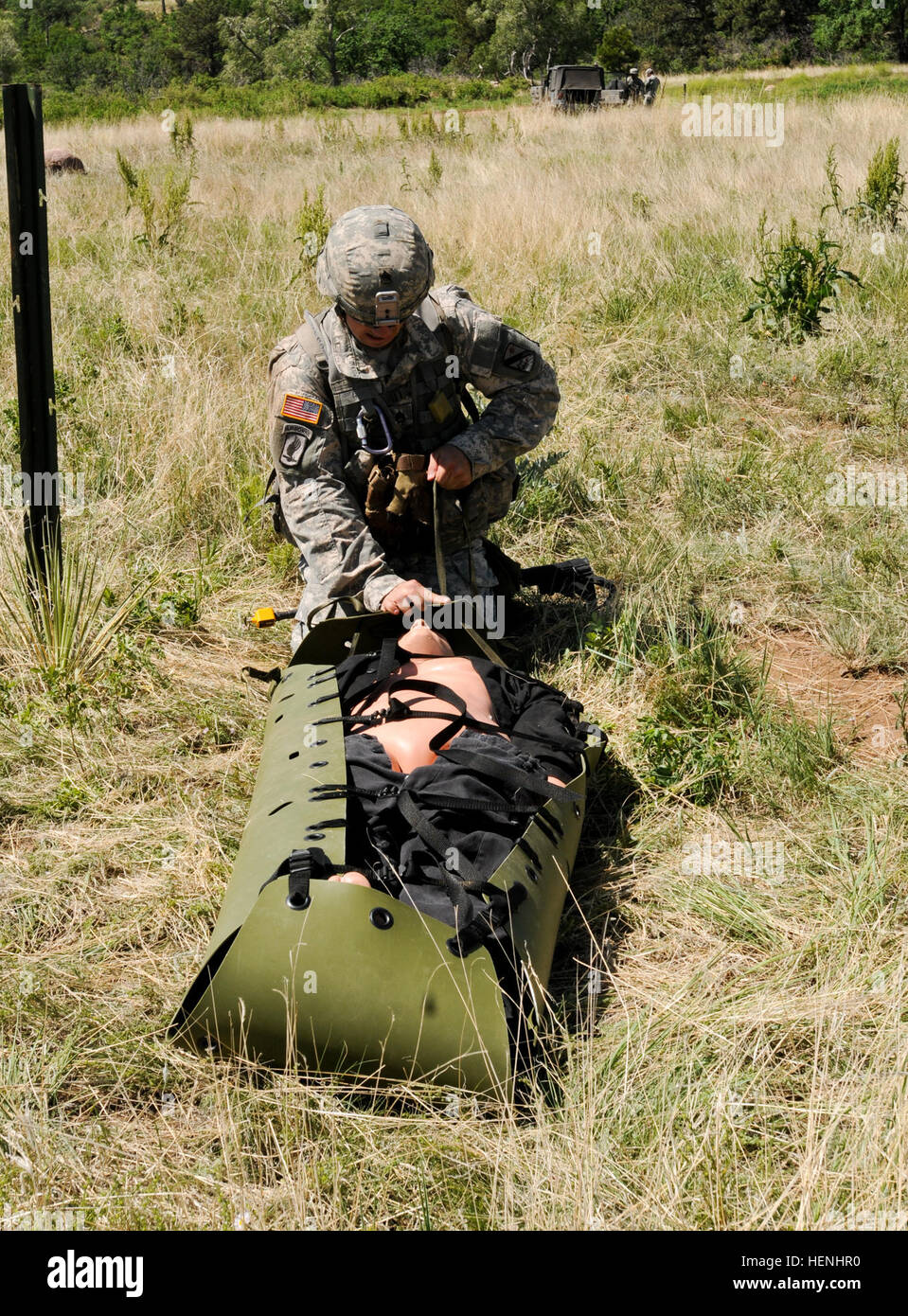 FORT CARSON, Colo. -- Staff Sgt. Robert Mullins, combat medic ...