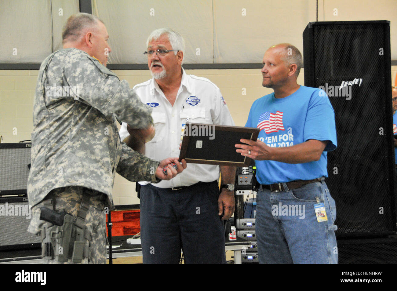 Col. Ronald Westfall, commander of the 76th Infantry Brigade Combat ...