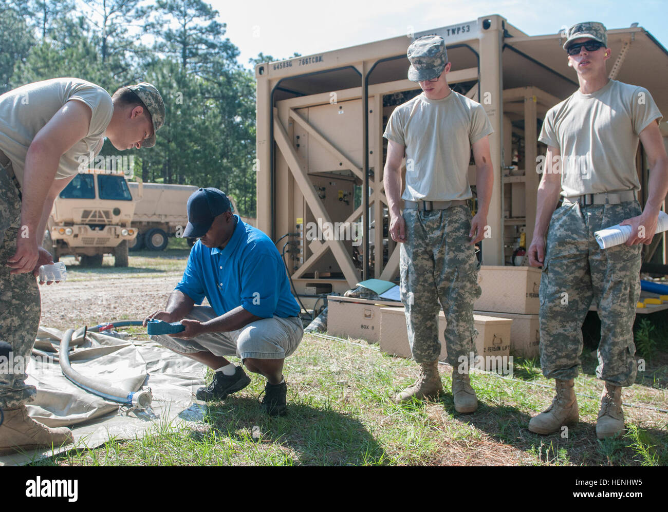Kevin Bowden, of Fort Story, Va., a civilian contractor for the U.S ...