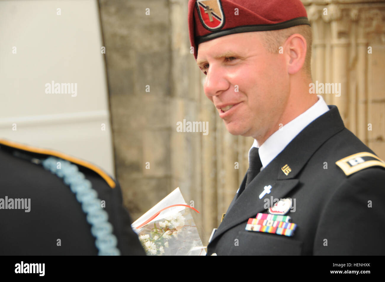Capt. Jon Butler, battalion chaplain for the 725th Brigade Support ...