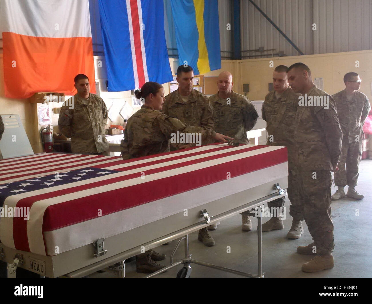 U s army mortuary affairs specialist hi-res stock photography and ...