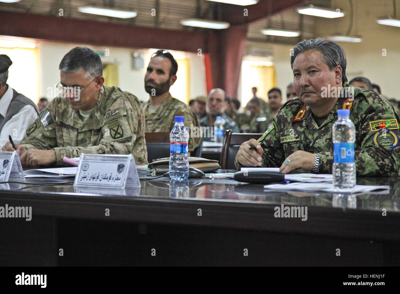 U.S. Army Maj. Gen. Stephen Townsend, division commander, 10th Mountain ...