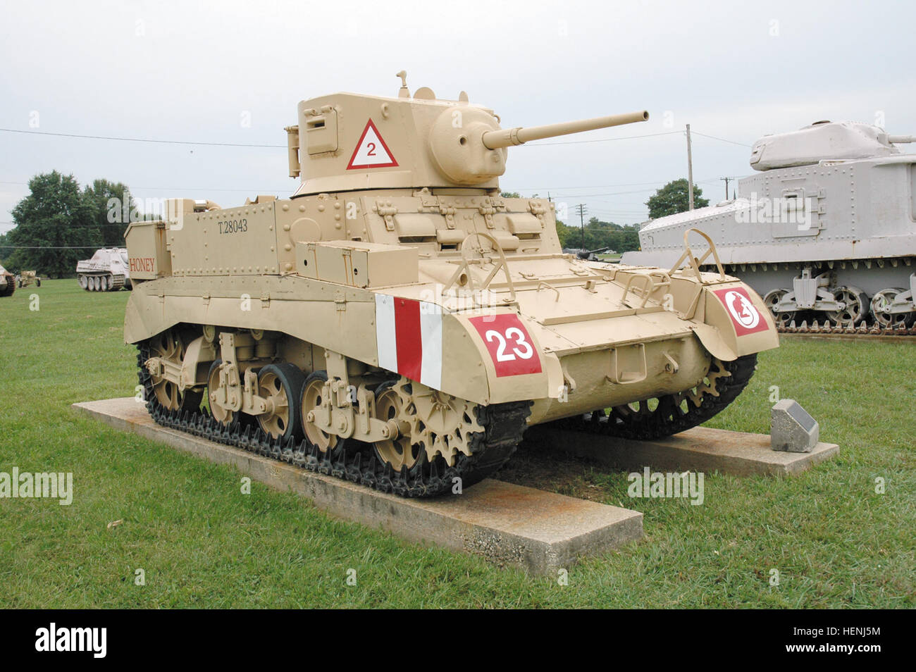 M3a1 stuart tank hi-res stock photography and images - Alamy