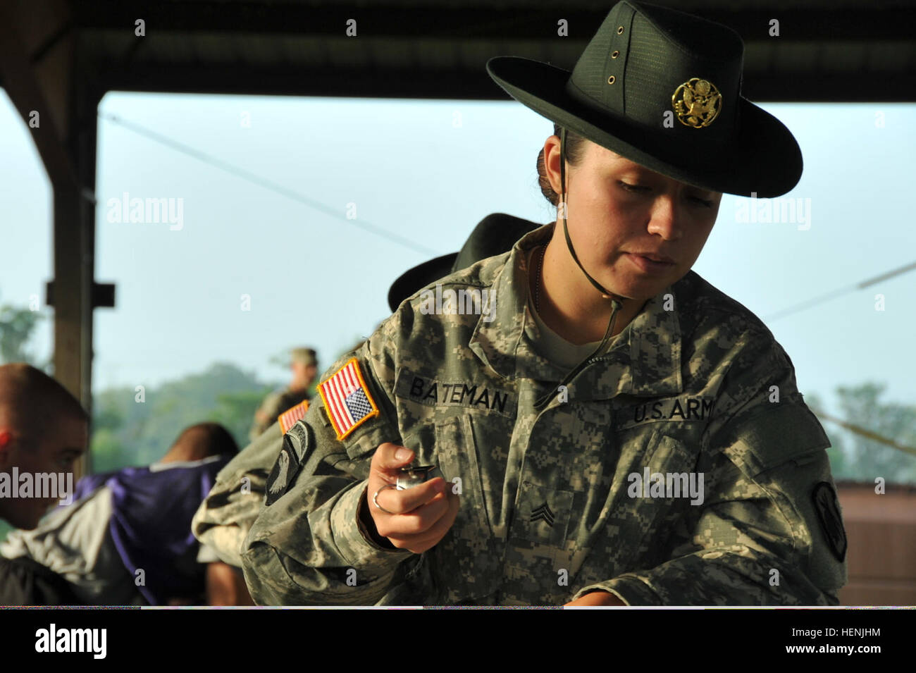 Fort knox kentucky drill sergeant hi-res stock photography and images ...
