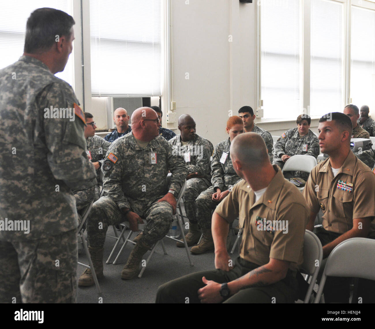 United States Army Reserve Col. Mark A. Anspach, commander of the 475th ...