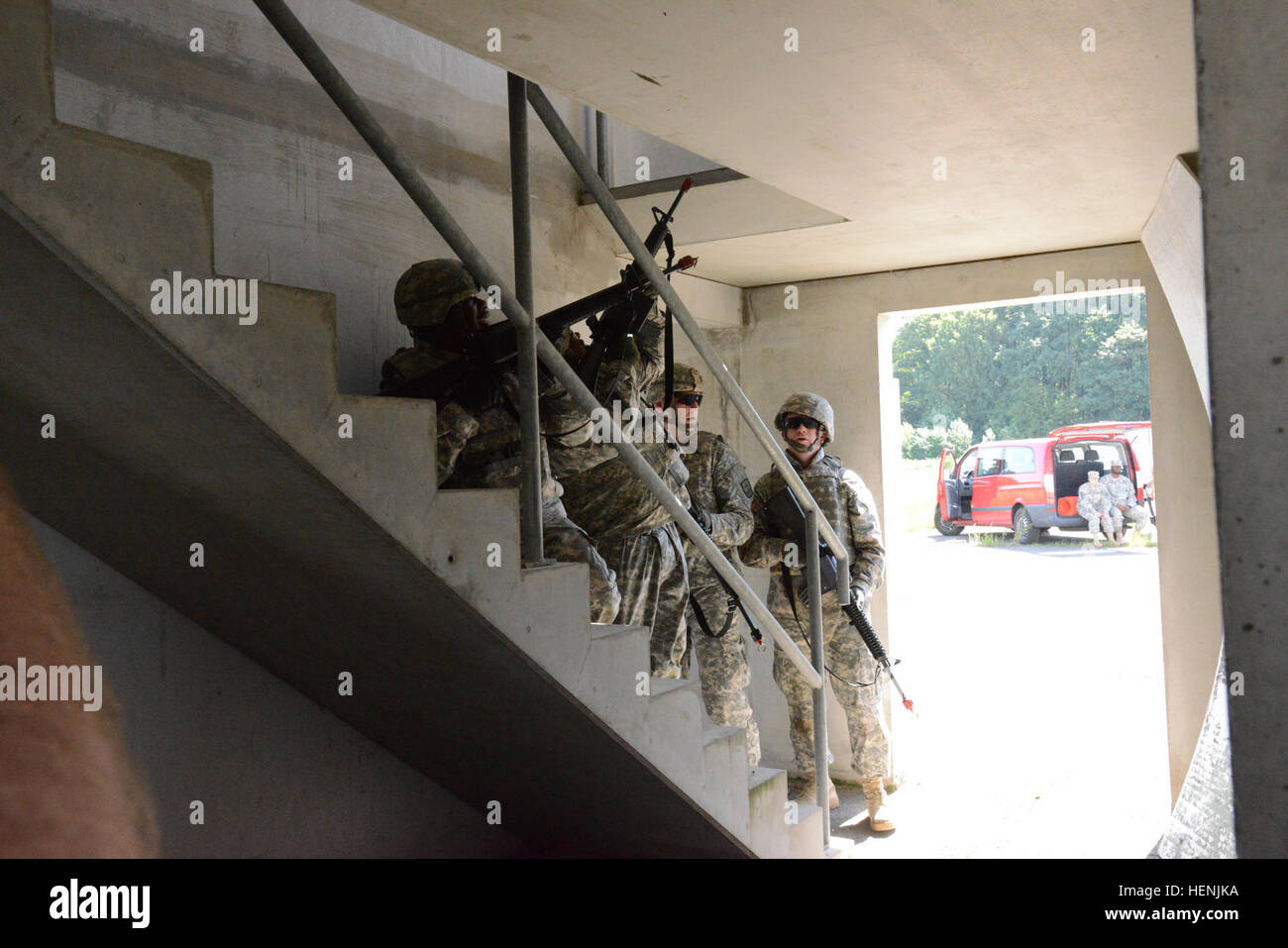 U.S. Soldiers of Allied North Battalion (AFNORTH), U.S. Army North ...