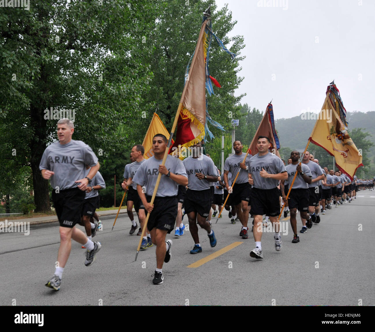 U.S. Army Col. Mark Weinerth, the commander of the 501st Sustainment ...