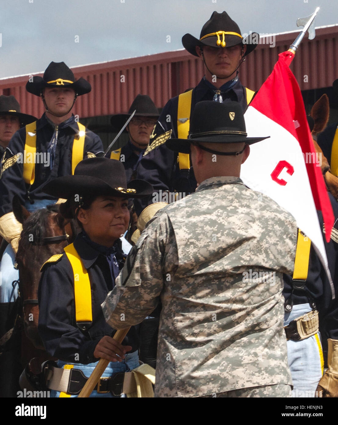 Lt. Col. Jesse Phillips, commander of Headquarters and Headquarters ...