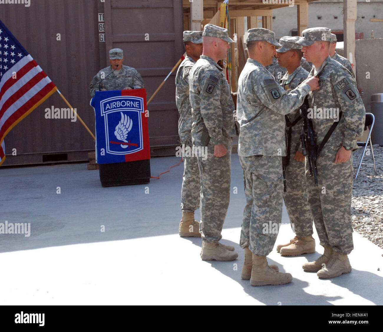 Col. Charles Preysler, 173rd Airborne Brigade Combat Team commander ...