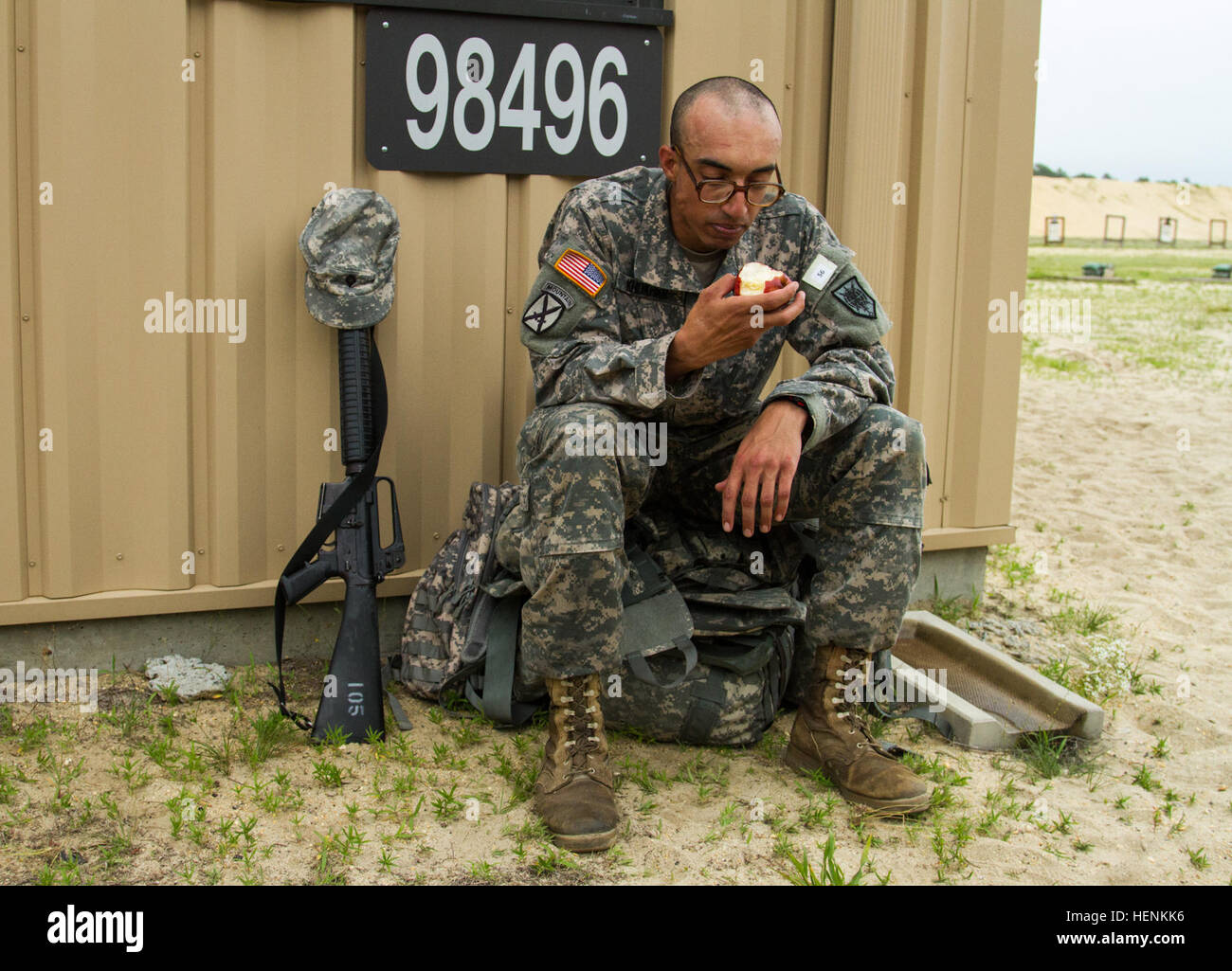 Spc. Saad Khokhar, an infantryman from Rawalpindi, Pakistan, 368th ...