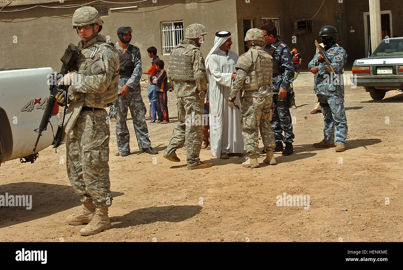 Spc. Donald Hock, senior medic for the Contingency Operating Base ...