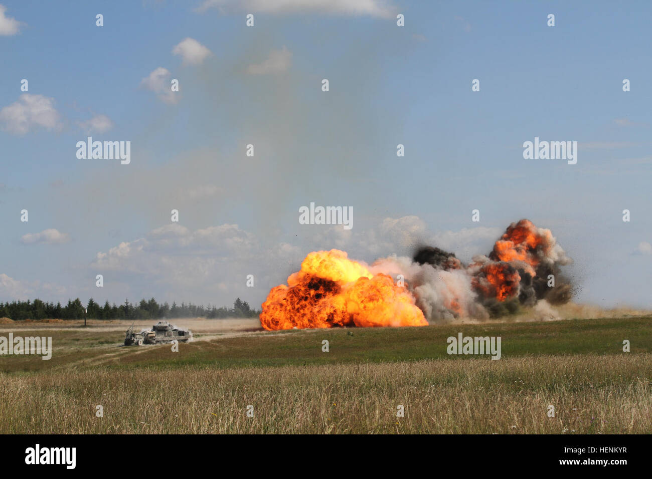Mine clearing tanks hi-res stock photography and images - Alamy
