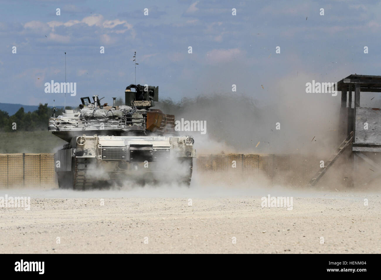 A tank with 2nd Battalion, 5th Cavalry Regiment, 1st Brigade Combat ...