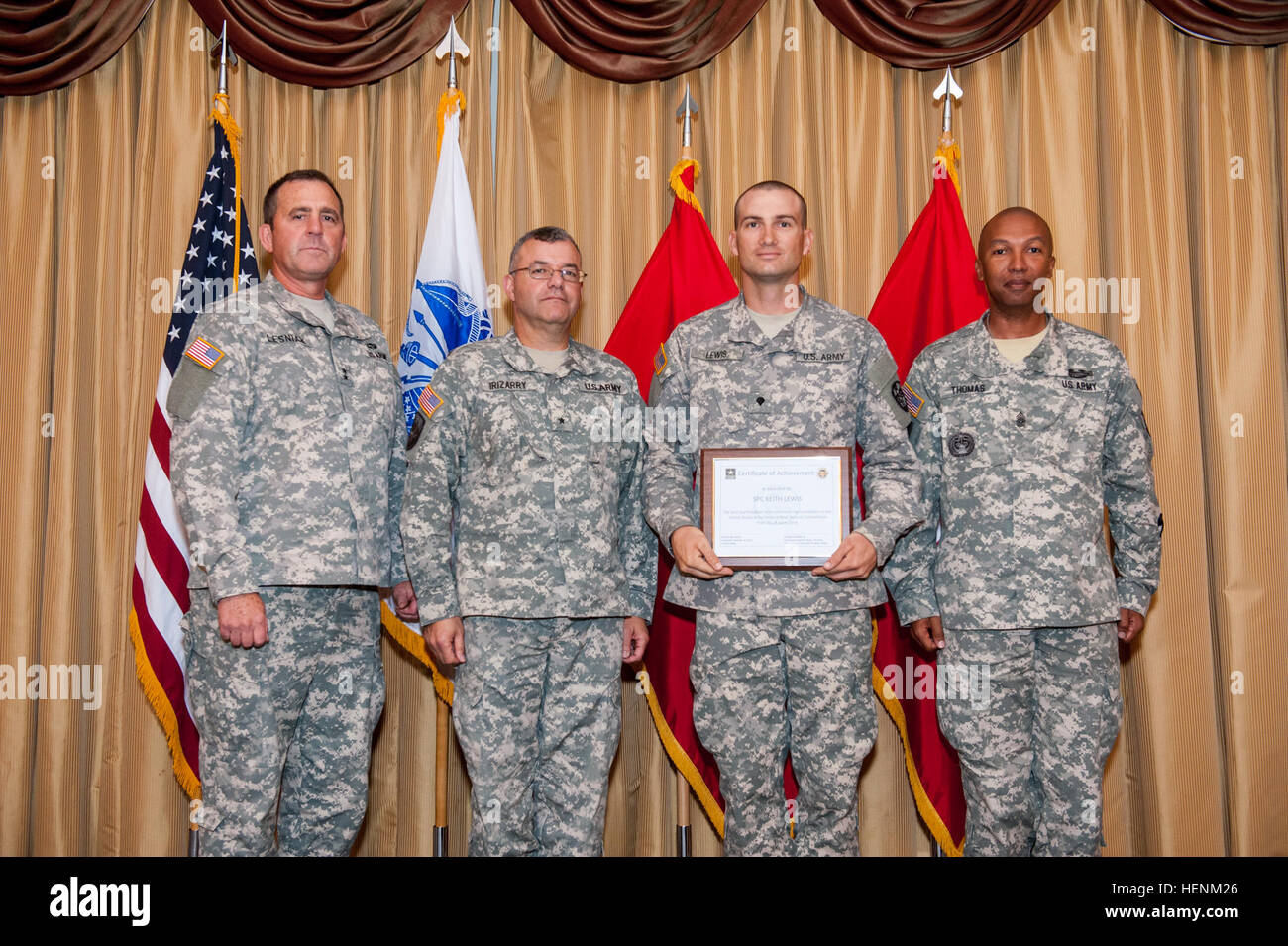Command sergeant major of the army reserve hi-res stock photography and ...