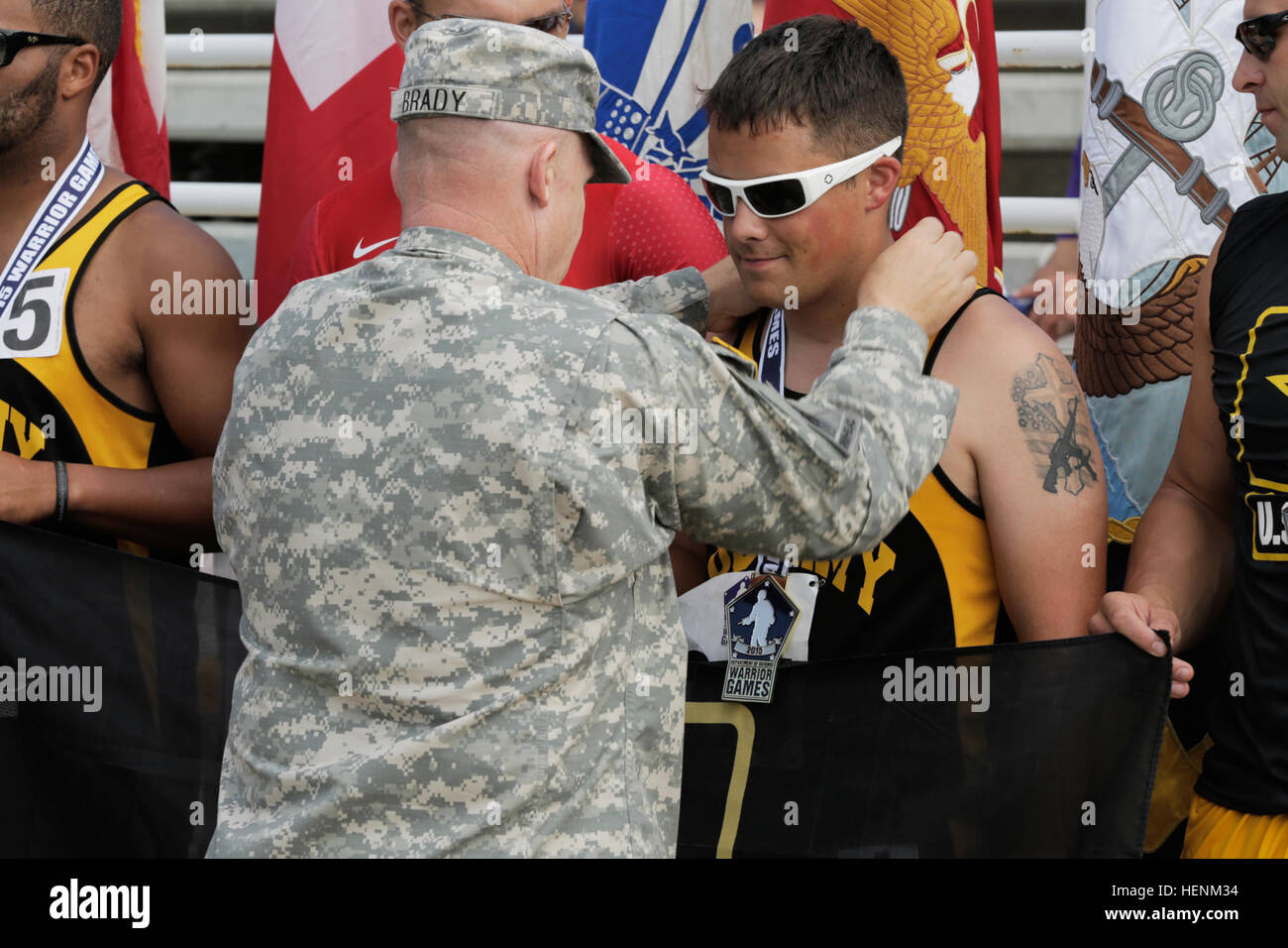 U.S. Army Cpl. Matthew Mueller, Warrior Transition Unit, Fort Carson ...