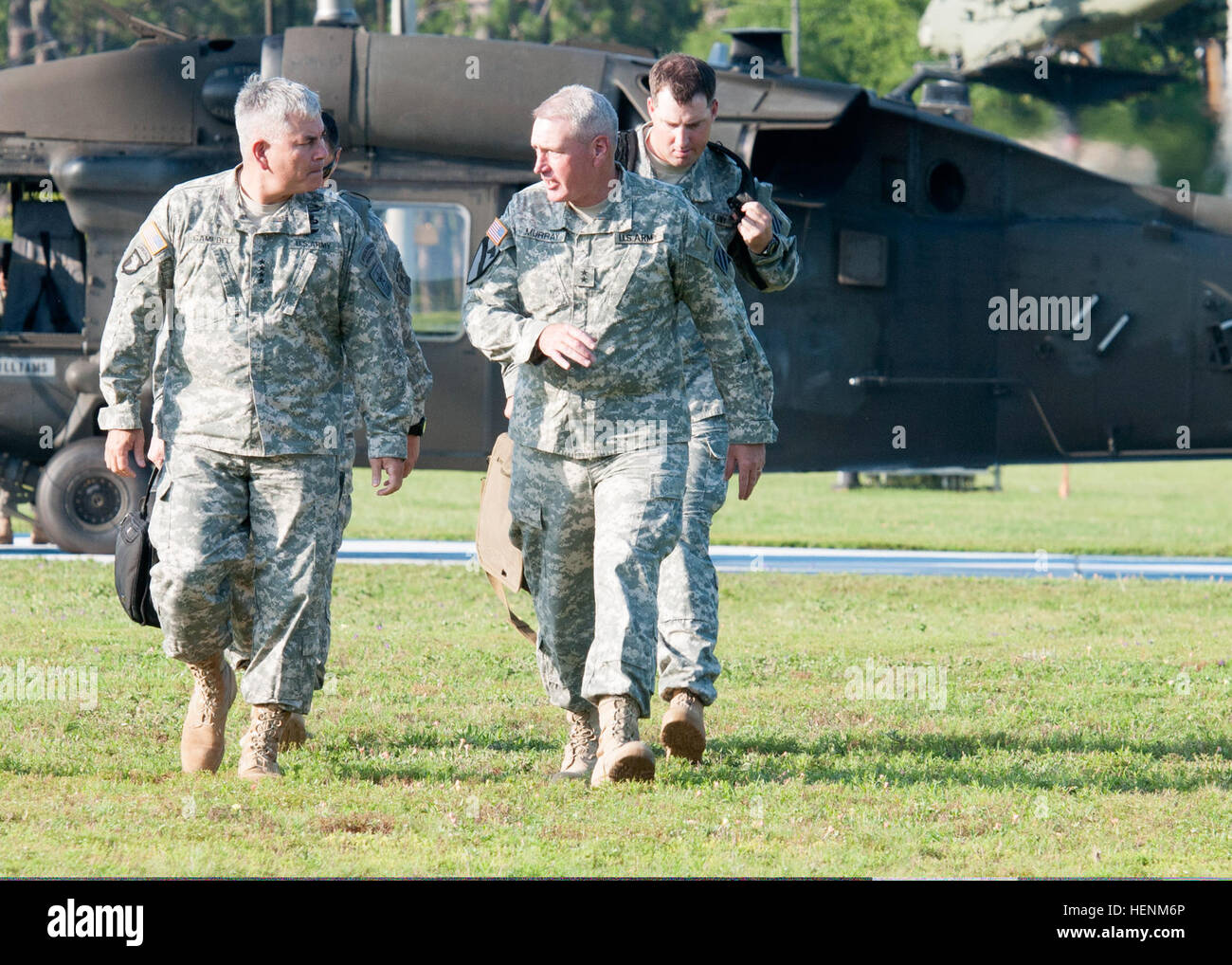 Vice Chief of Staff of the Army Gen. John F. Campbell, left, arrives ...