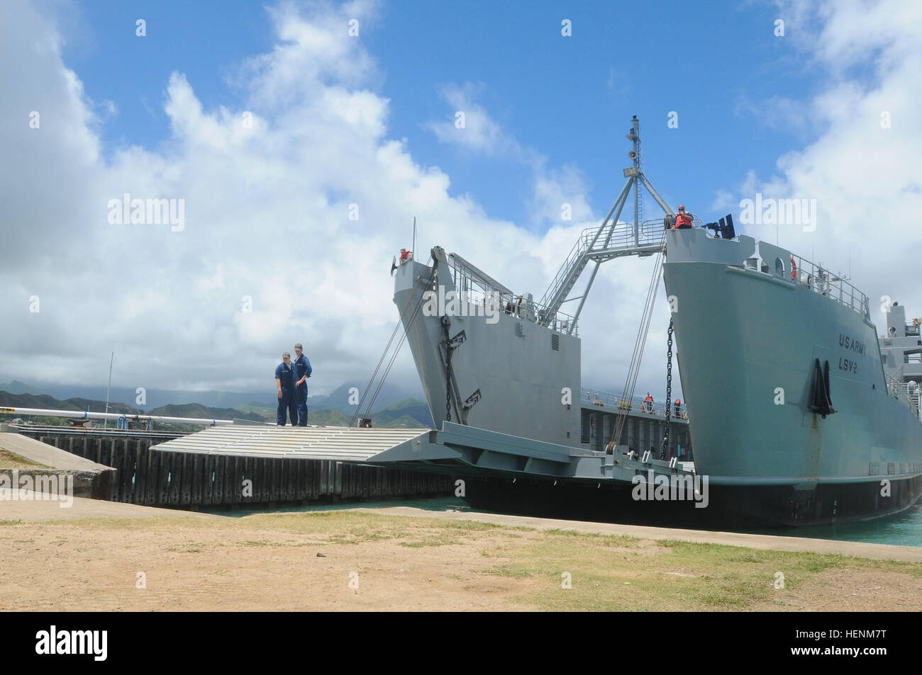 Logistic Support Vessel 2 - U.S. Army Vessel CW3 Harold A. Clinger ...