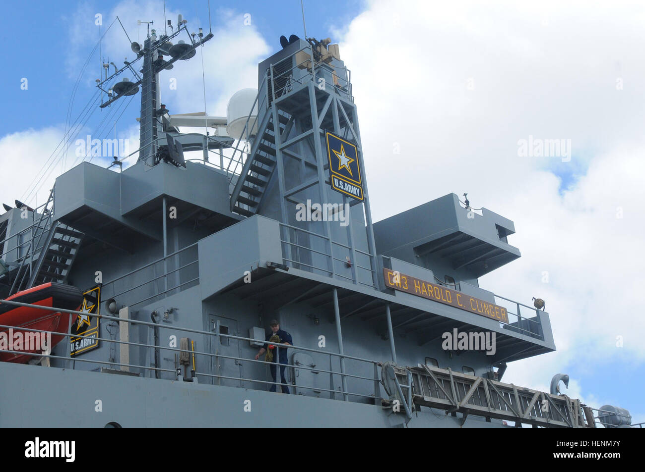 Logistic Support Vessel 2 - U.S. Army Vessel CW3 Harold A. Clinger ...