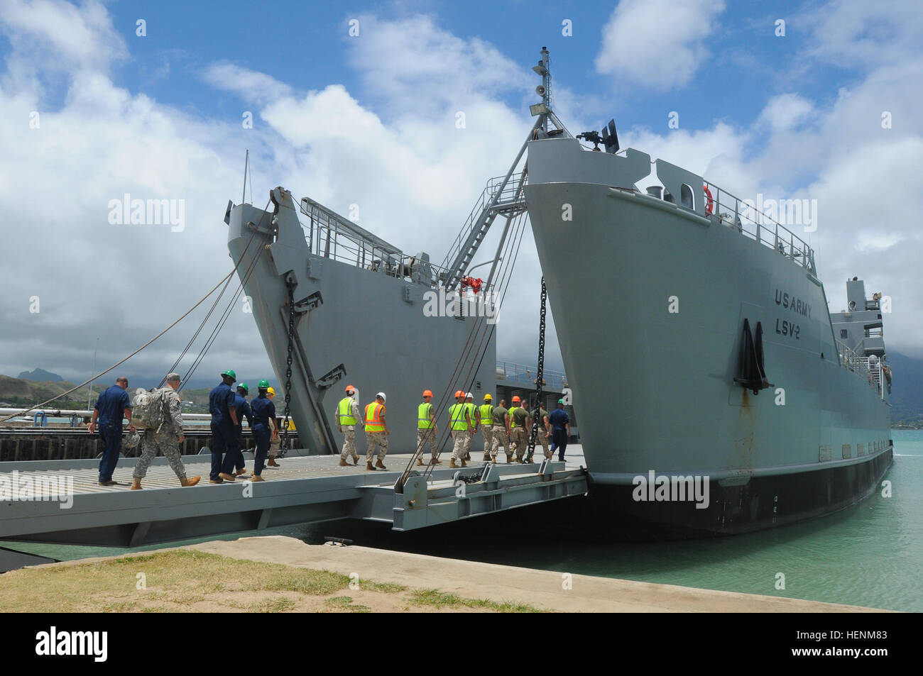 Logistic Support Vessel 2 - U.S. Army Vessel CW3 Harold A. Clinger ...