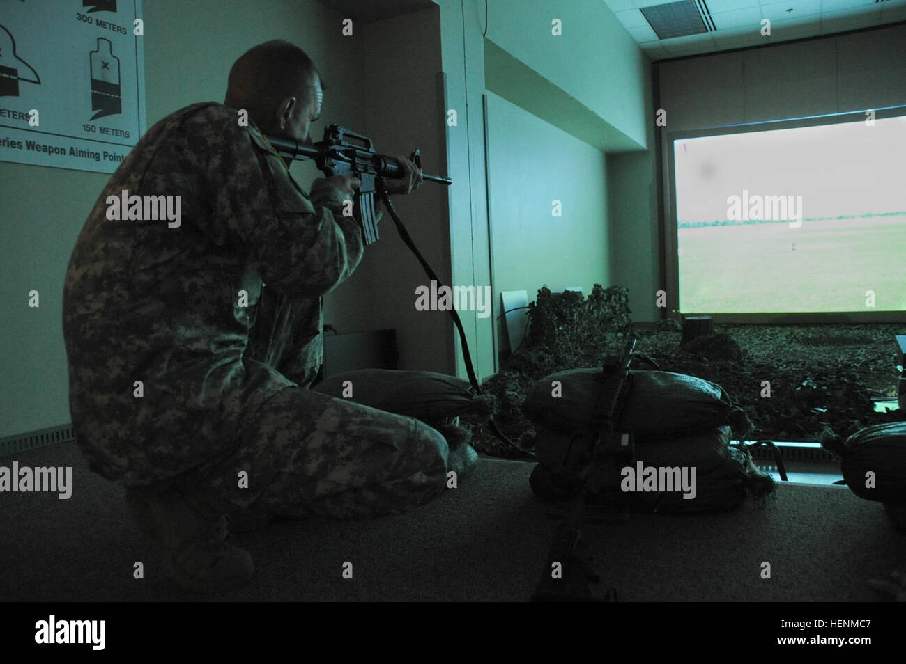 U.S. Army Sgt. 1st Class William Goodrode, platoon sergeant, Task Force ...