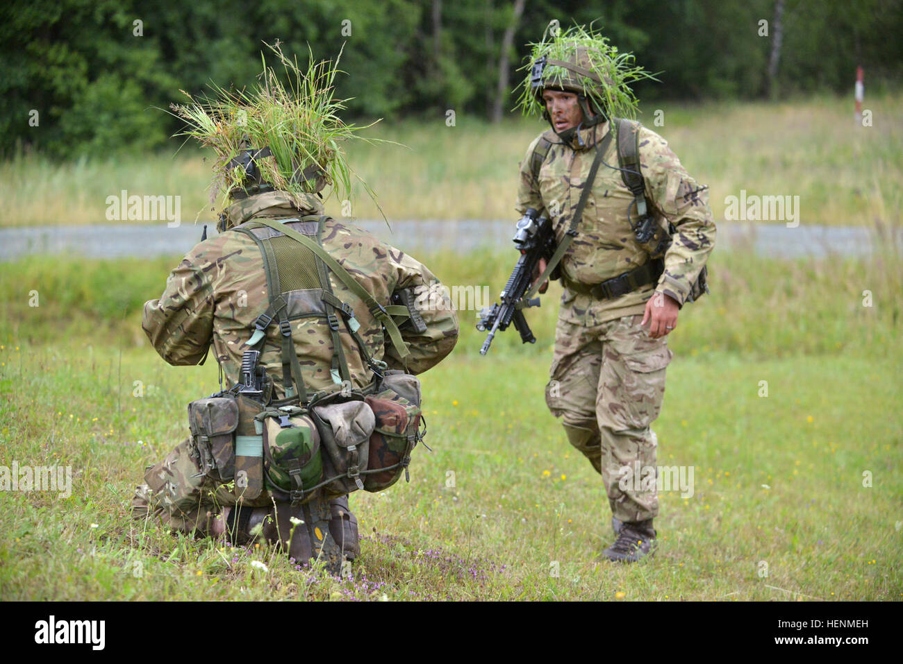 British army exercise west germany hi-res stock photography and images ...