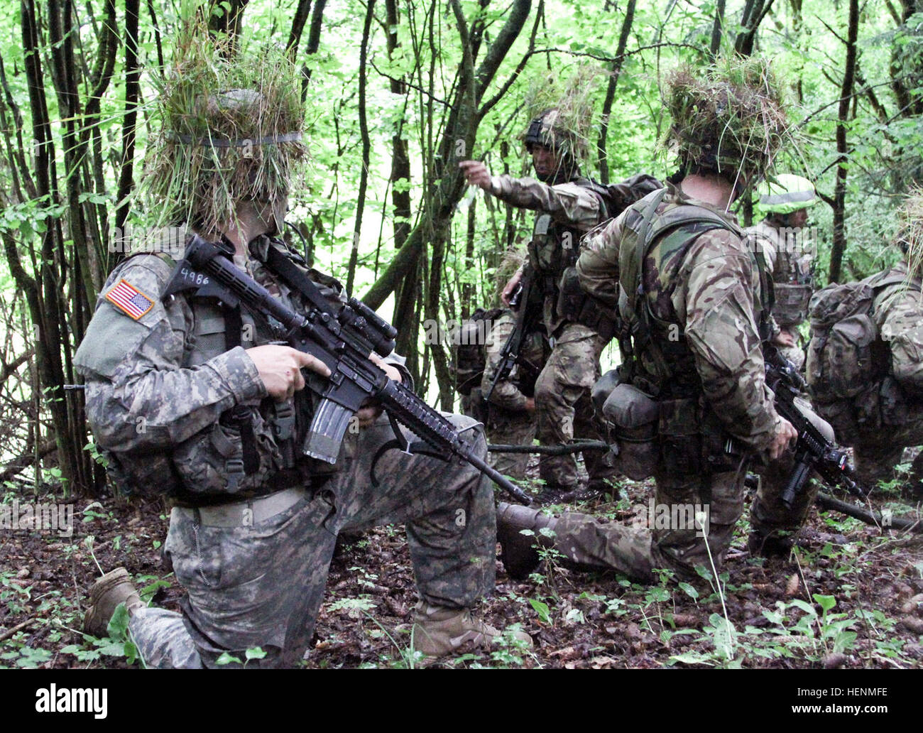 Cadets conduct training exercises hi-res stock photography and images ...