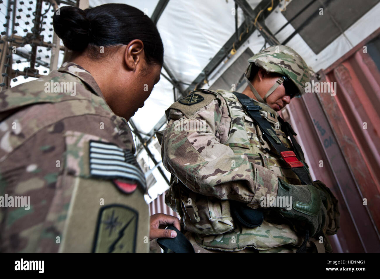 Spc. Pollanna Tanuvasa, the 419th Combat Sustainment Support Battalion ...