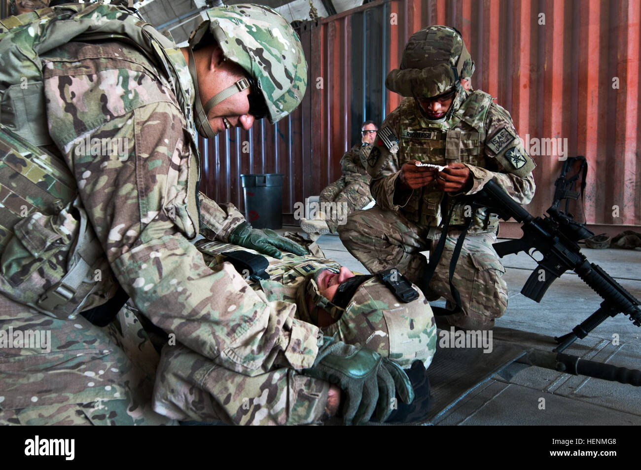 U.S. Army chaplains and assistants trained on nine-line medical ...