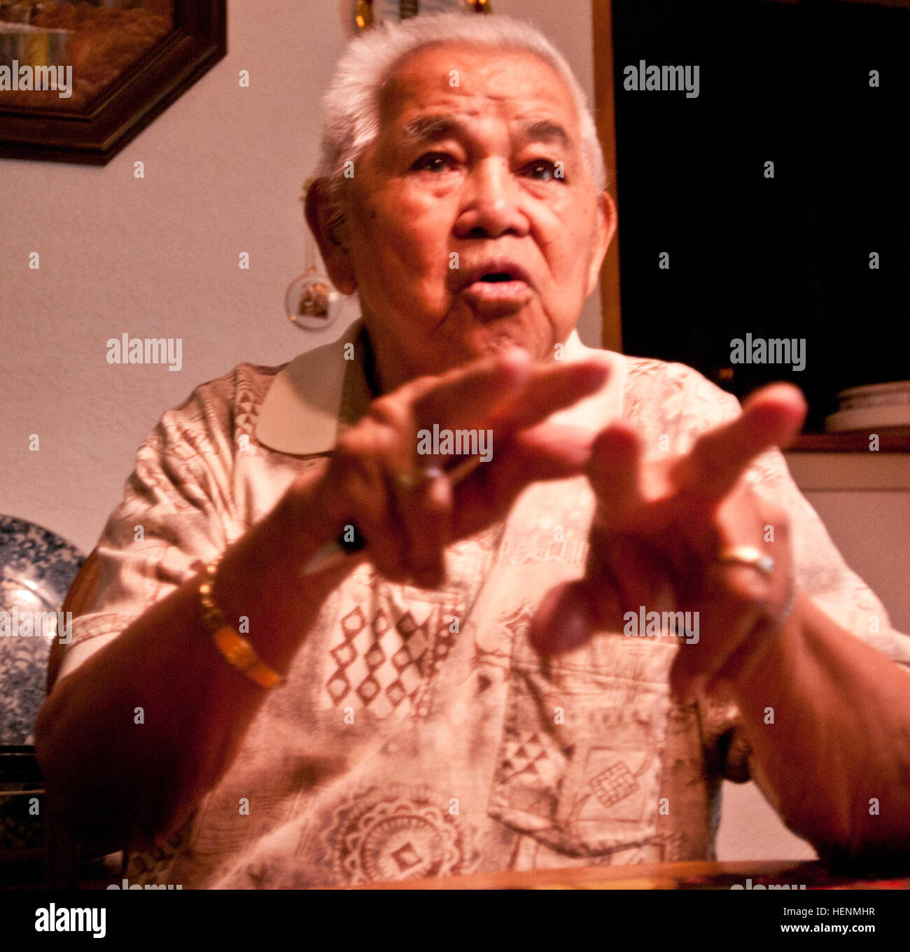 Retired U.S. Army Sgt. Frankie Ramirez describes how he held back enemy ...