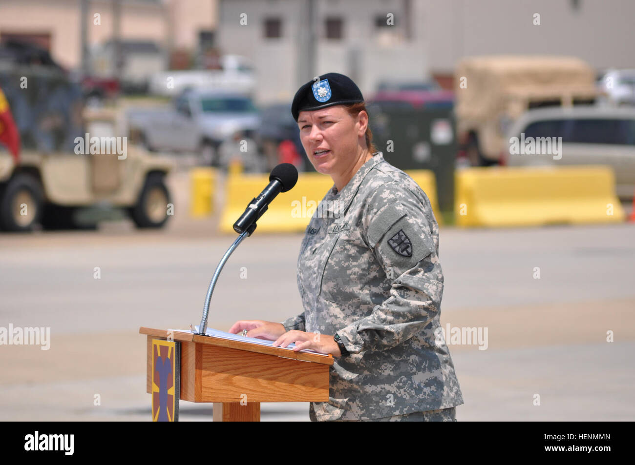 U.S. Army Lt. Col. Kimberly Nash, 10th Transportation Battalion, 7th ...