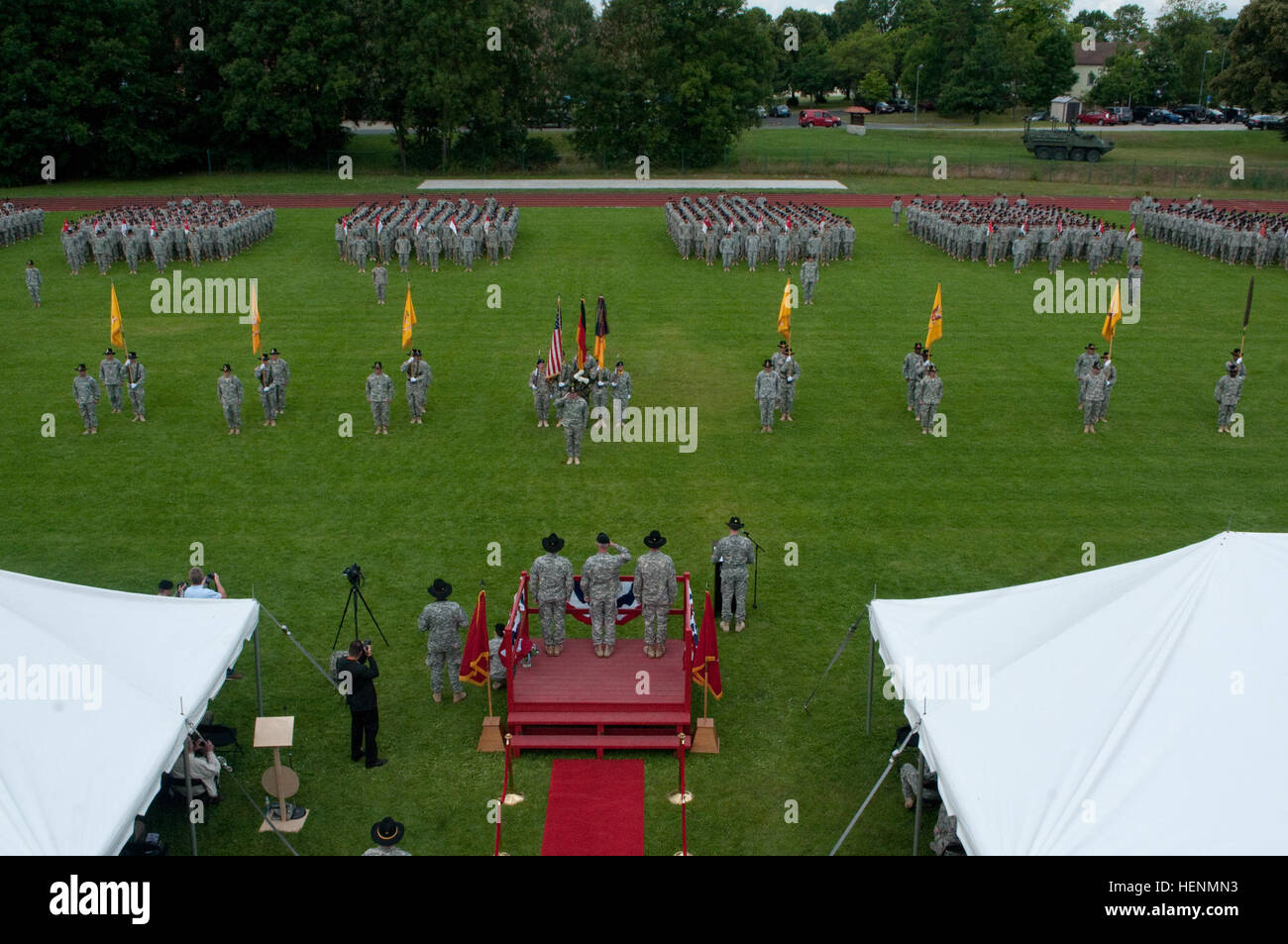 Change of command ceremonies hi-res stock photography and images - Alamy