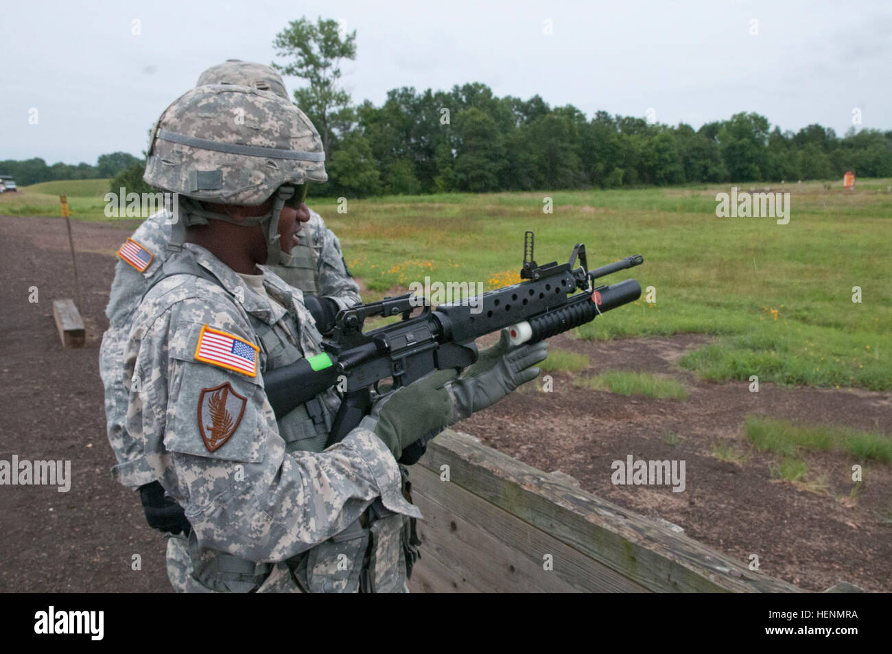 U.S. Army Reserve Sgt. London Bingham, a systems administrator from ...