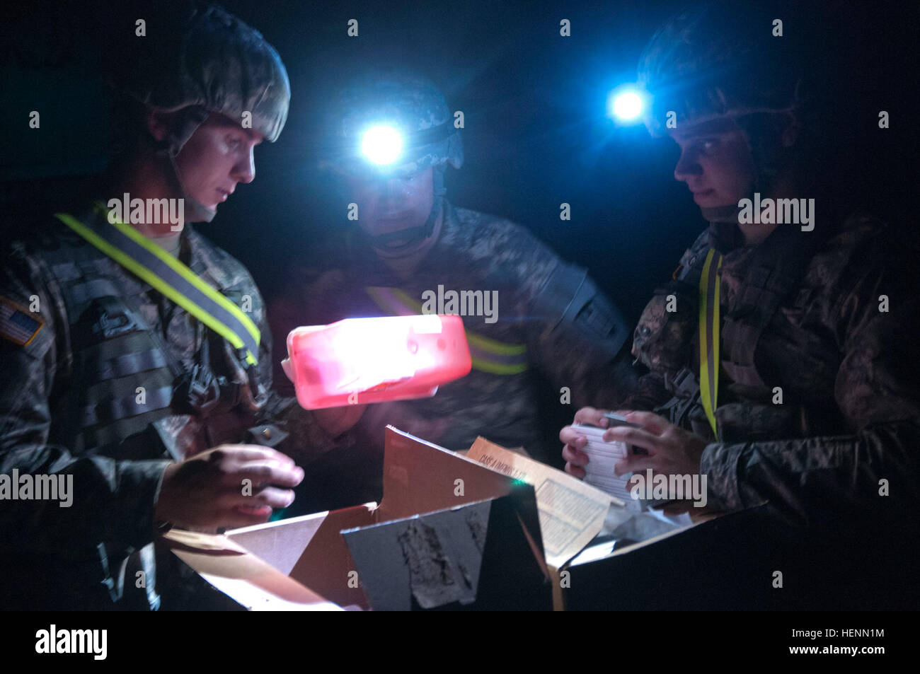 U.S. Army Reserve medics with Headquarters and Headquarters Company ...