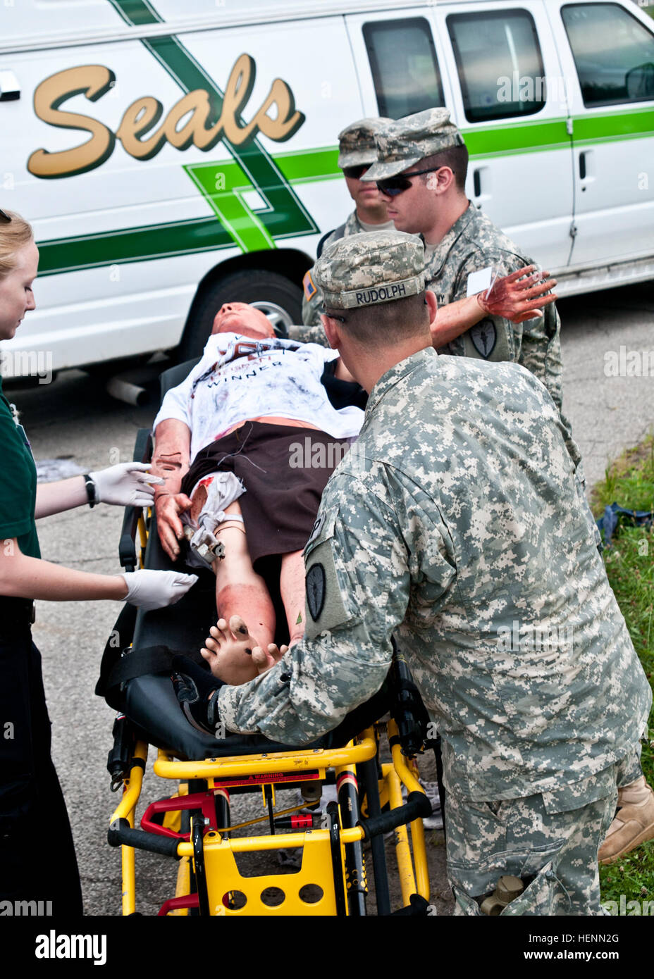 Sgt. Tyler Hagan, Spc. Zachary Rudolph, and Pfc. Larry Litton, military ...