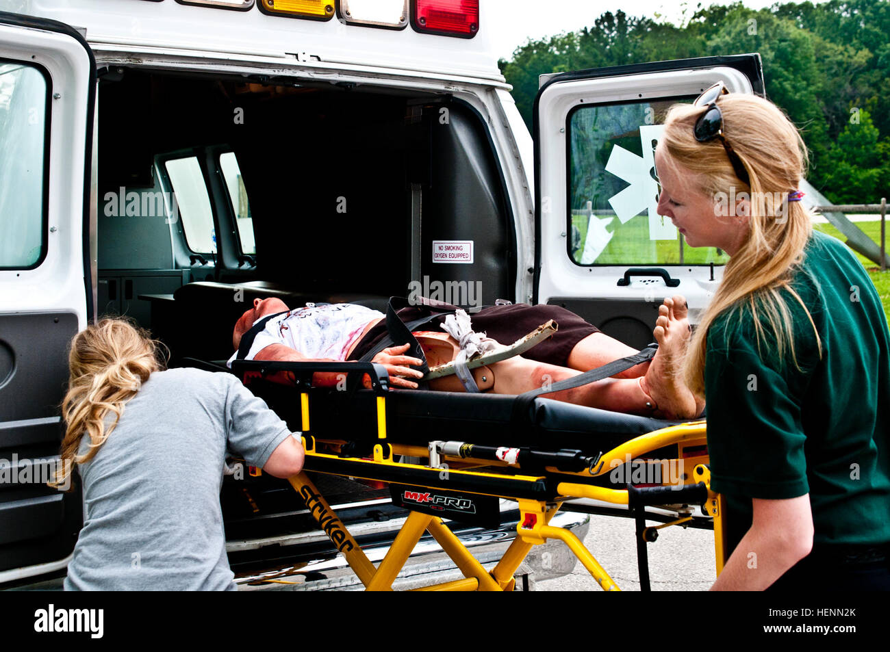 Simulated casualty response exercise hi-res stock photography and ...